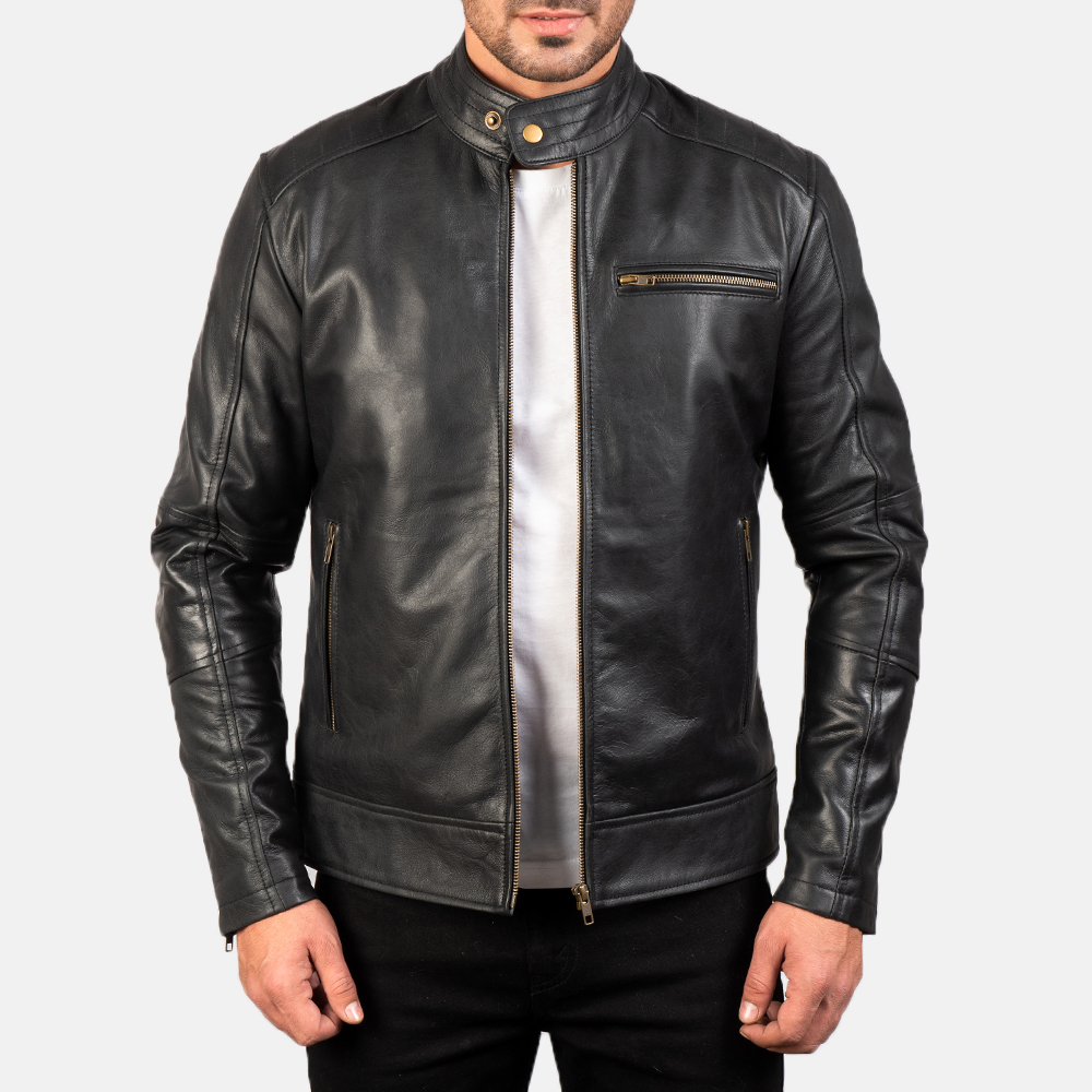 Black Classic Leather Jacket – Brand of Leather